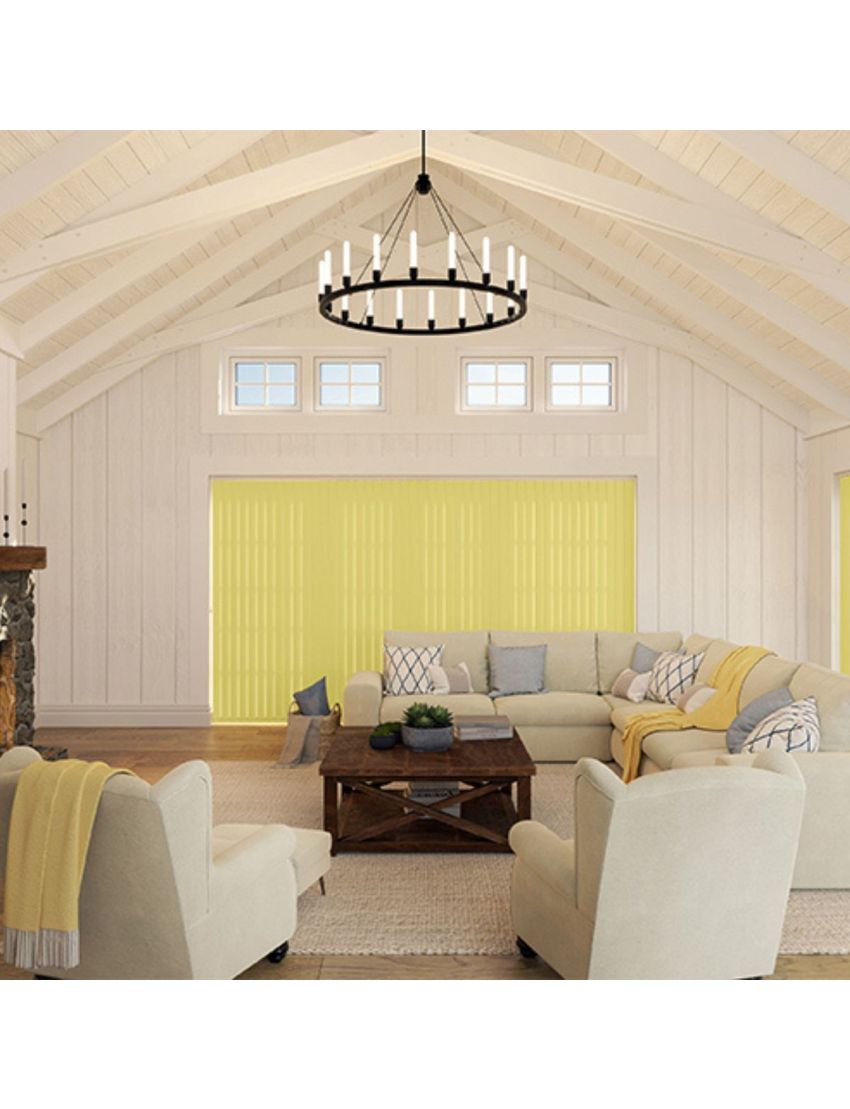 AGRL Light Yellow - Vertical Blinds