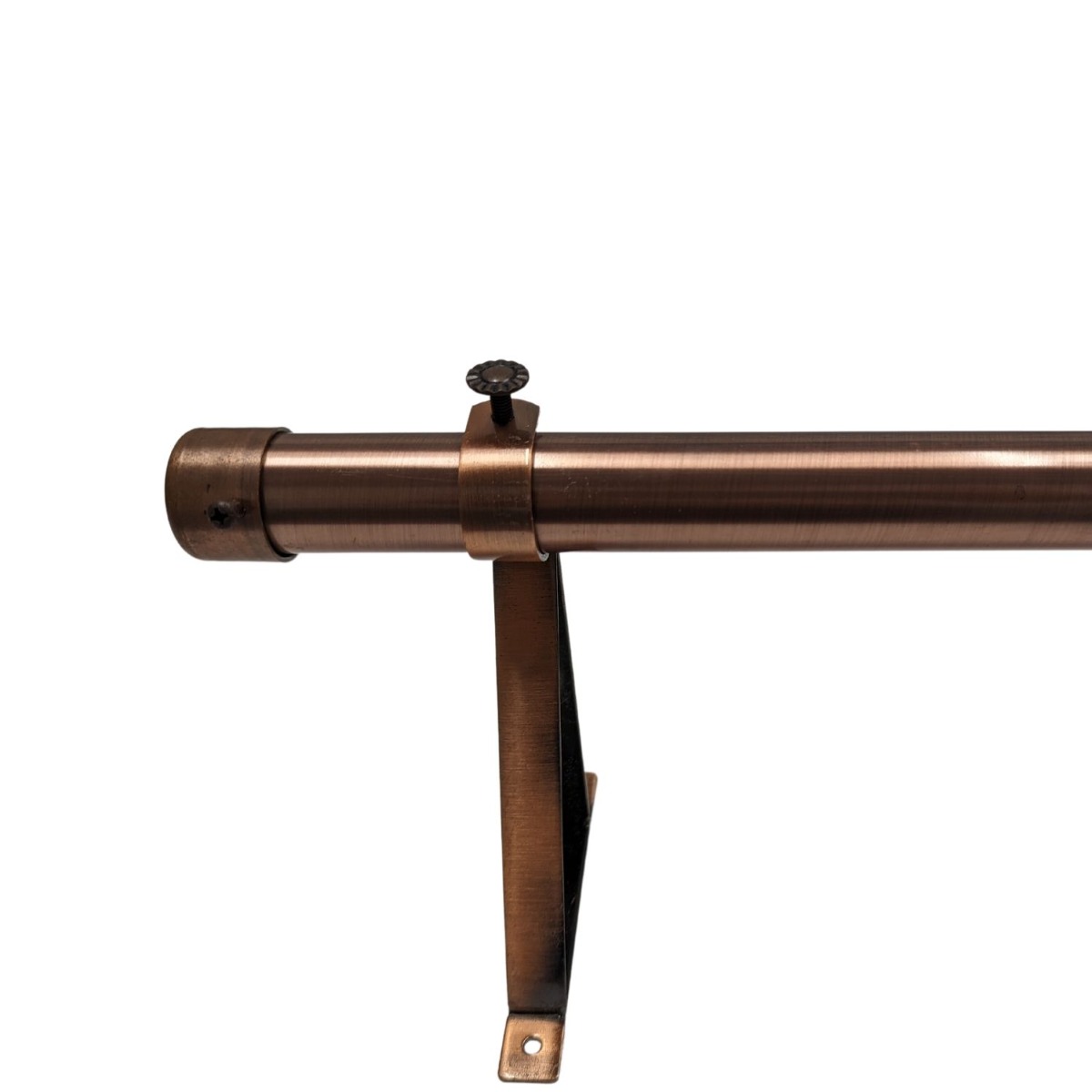 AGRL Bronze End Stud Curtain Pole